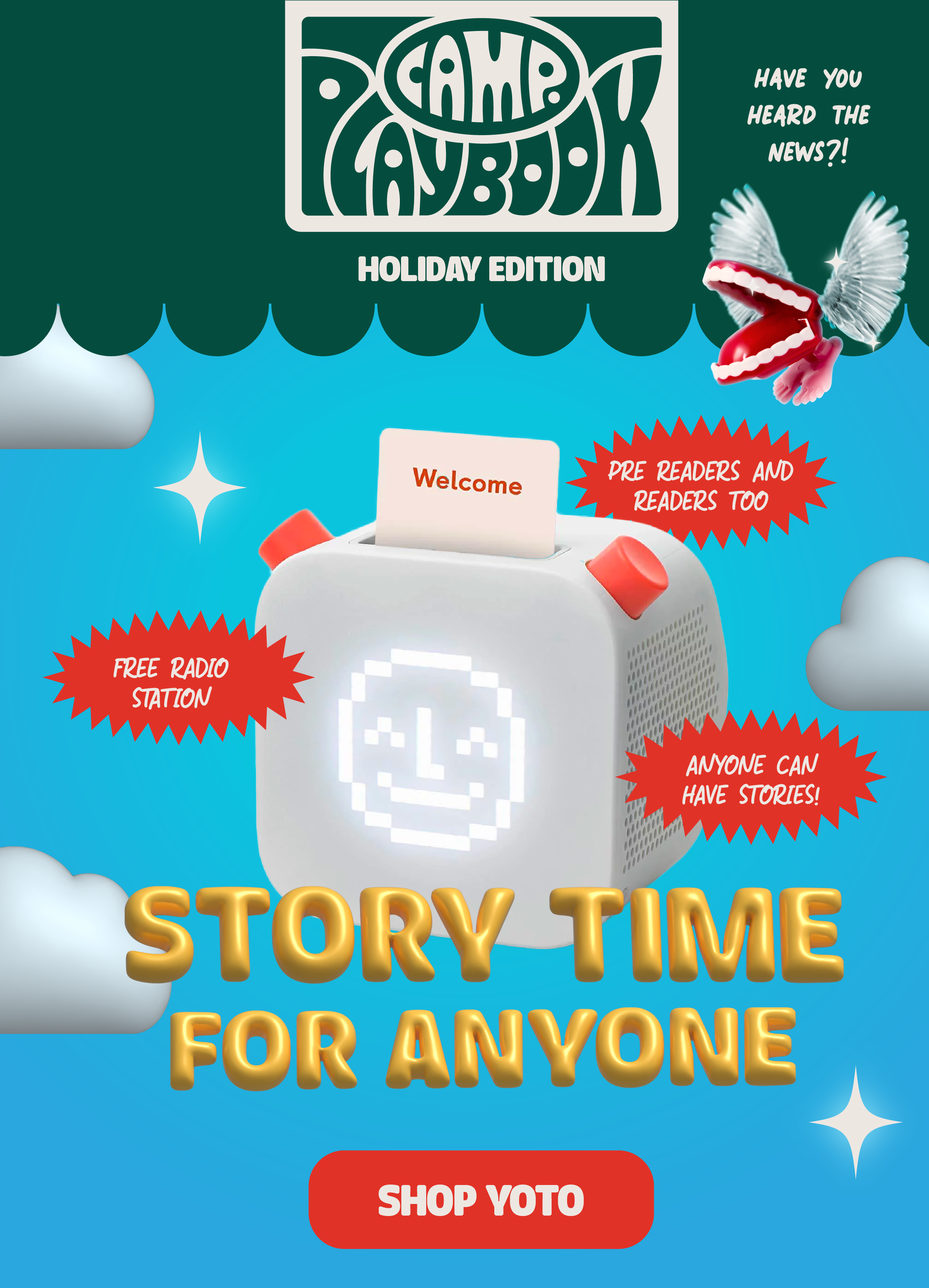 CAMP: Meet Yoto: Our favorite way to go screen-free. | Milled