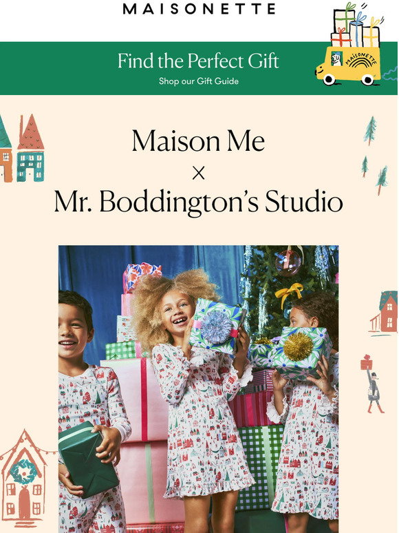 Maisonette: Exclusive PJs From Mr. Boddington’s Studio | Milled