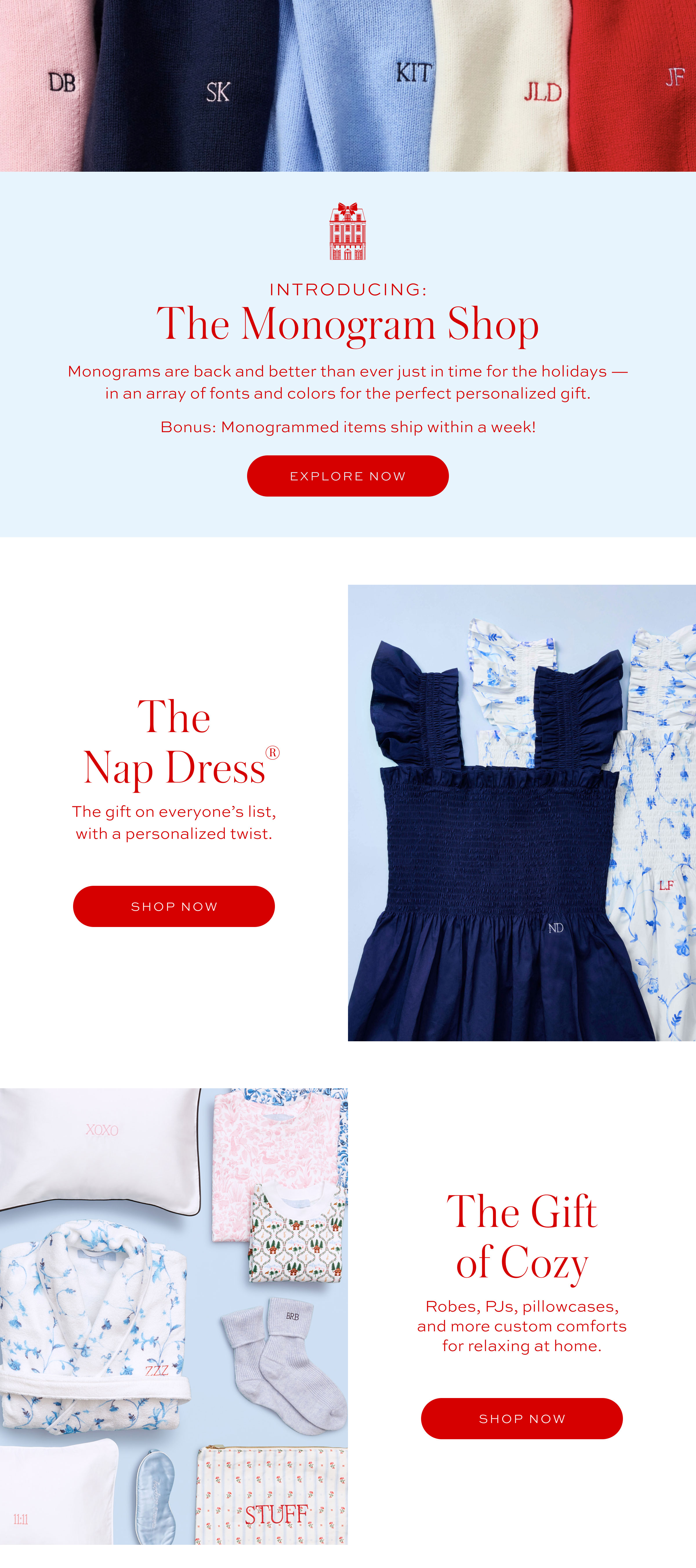 Hill House Home: Introducing: The Monogram Shop | Milled