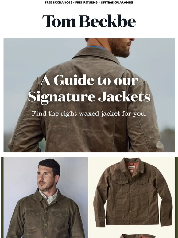 Tom Beckbe: A Guide to Our Signature Jackets | Milled