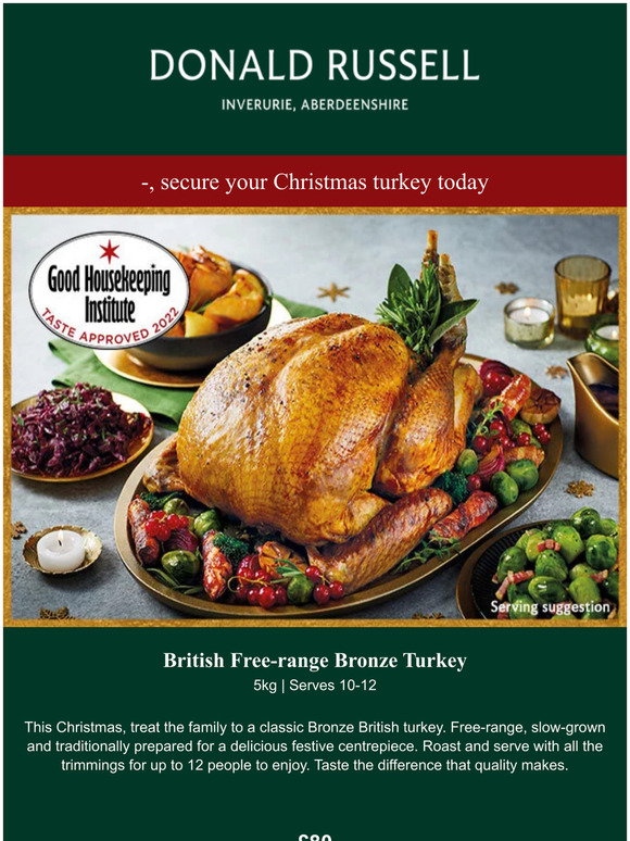 Donald Russell: Secure your Christmas delivery 🔒🎁 | Milled