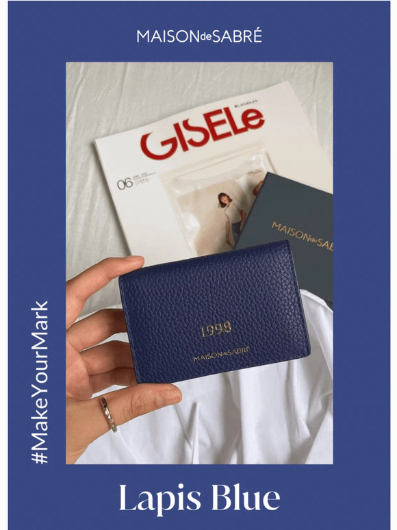 MAISON de SABRÉ: Colour Spotlight: Lapis Blue 💙 | Milled