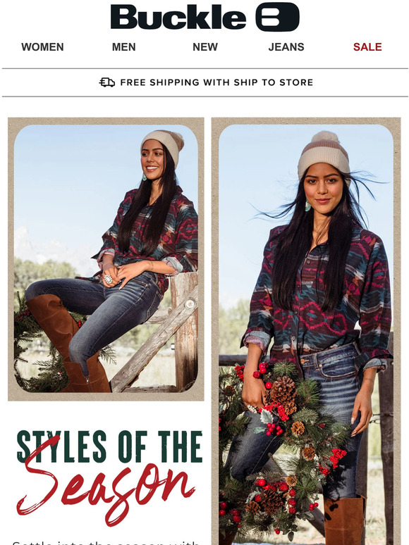 Buckle.com: Find Your Style This Season | Milled
