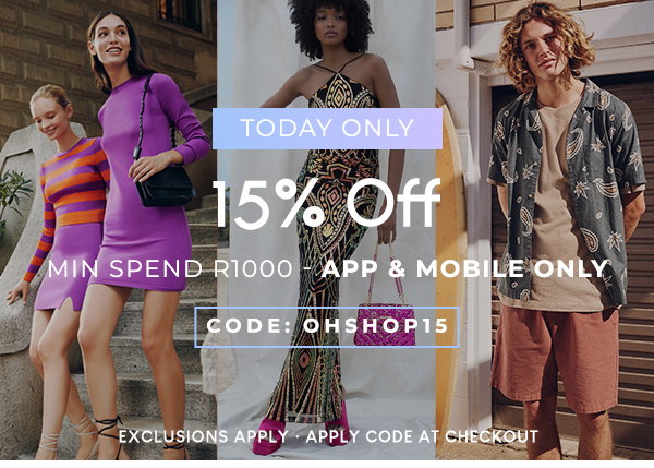 Zando SA: 📱 App & Mobile Exclusive: 15% Off Today Only | Milled