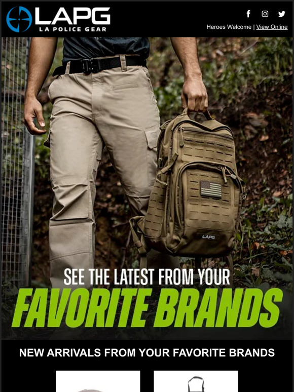 LA Police Gear: see the latest from your favorite brands | Milled