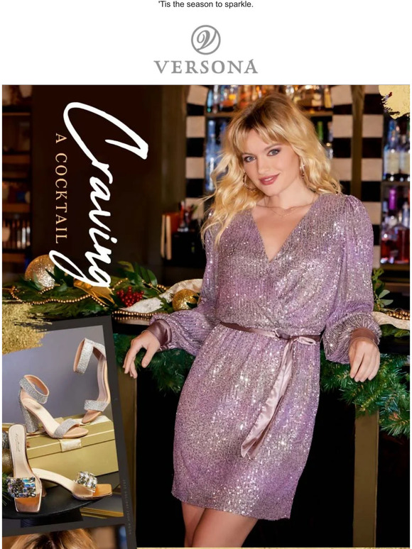 Versona: Stunning sequin styles worth raising a glass to | Milled