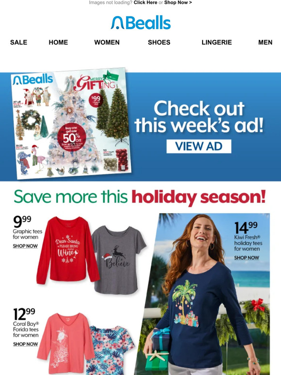 Bealls Florida: Save more this holiday season! | Milled