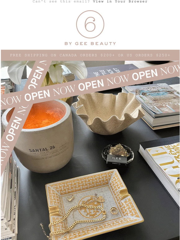 Gee Beauty: Gift Shop NOW OPEN 🎁 | Milled