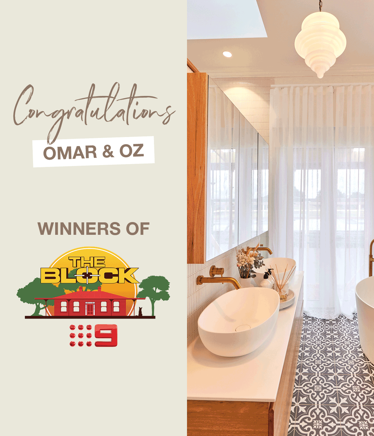 Beacon Lighting: The winner of The Block 2022 is... | Milled