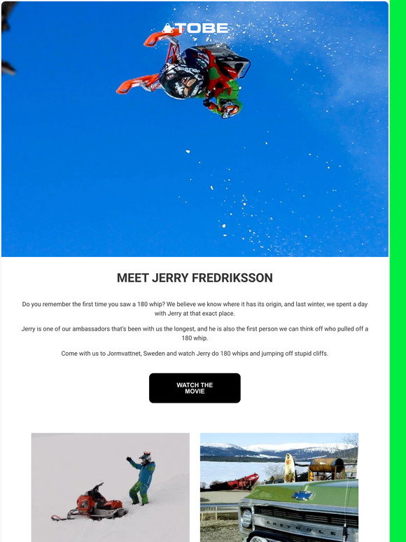 TOBE Outerwear: Meet Jerry Fredriksson - one of our ambassadors that's ...