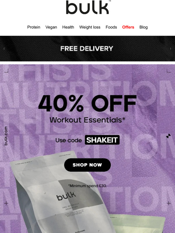 Bulk Powders: All about the brain gains | Milled