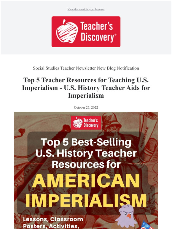 Teacher's Discovery: [Social Studies] Top 5 Teacher Resources for ...