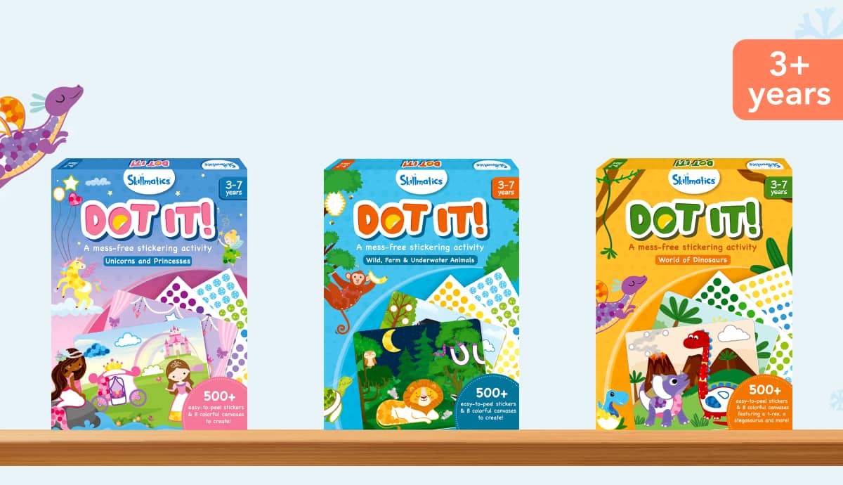 Skillmatics: [Launch offer] Save 15% on Dot it! & download free printables! | Milled