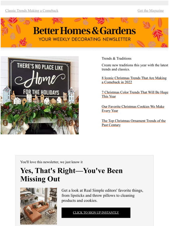 Better Homes and Gardens: 8 Iconic Christmas Trends That Are Making a ...