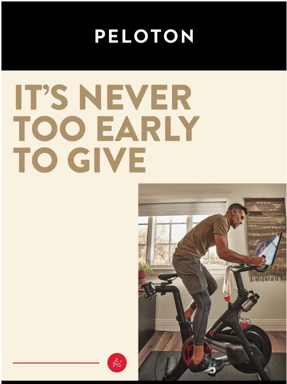 Peloton: Shop early with confidence 🎉 | Milled