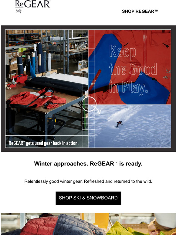 Arcteryx: ReGEAR™ Is Winter-Ready. Are You? | Milled