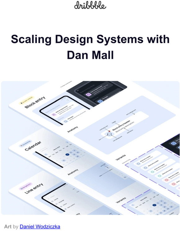 Dribbble: 🆕 Upgrade your design career with Dan Mall | Milled