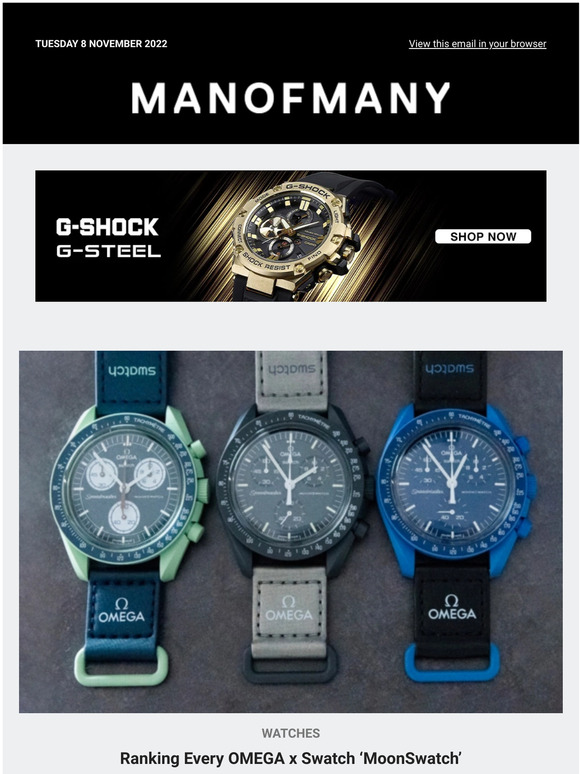 Man of Many: Ranking Every OMEGA x Swatch ‘MoonSwatch’ & more | Milled
