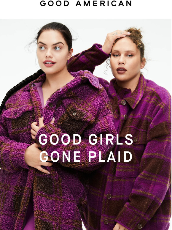 Good American: GOOD GIRLS GONE PLAID | Milled