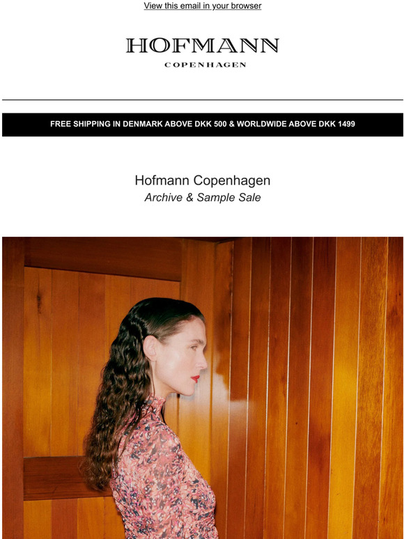 Hofmann Copenhagen: 🌸 Invitation: Hofmann Copenhagen's Archive & Sample ...