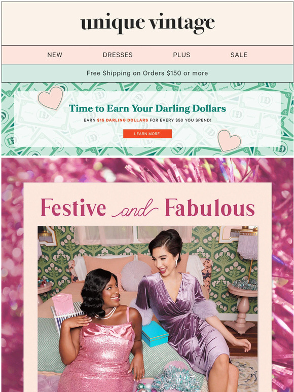 Unique Vintage: Deck the Halls in UV, Darling 🌟 | Milled