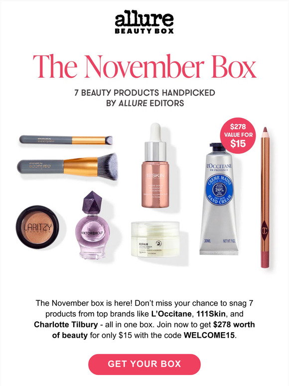 Glamour: This $15 beauty box is worth $278. | Milled