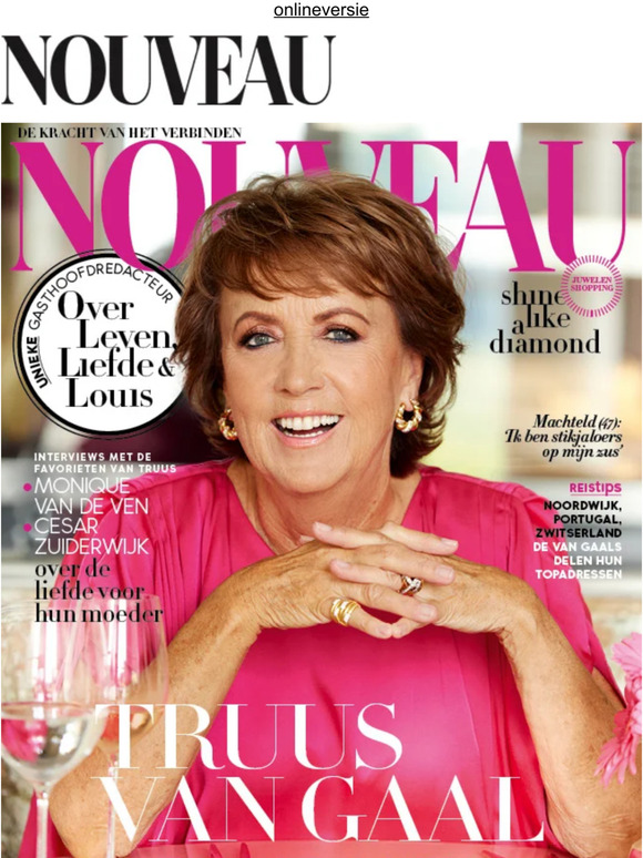 Nouveau: Waarom Truus van Gaal zó van haar Louis houdt | Speciale ...