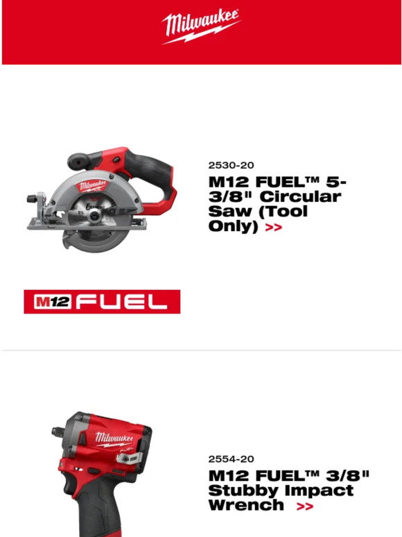 Milwaukee Tool: Provides Superior Control & Versatility | Milled