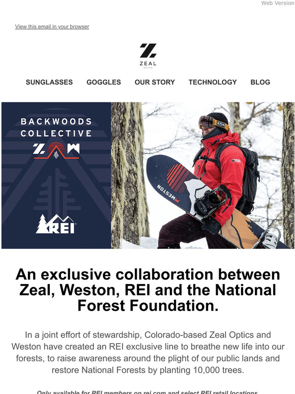 Zeal Optics: The Backwoods Collective 🌲 | Milled