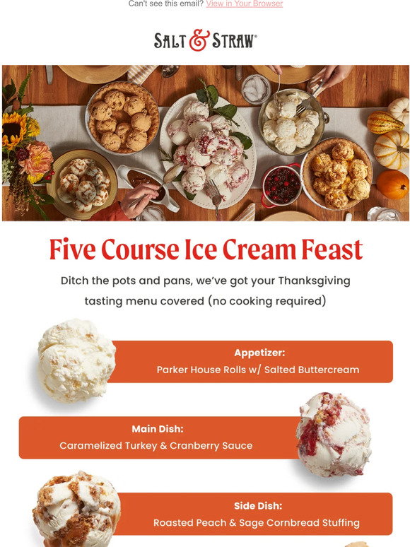 Salt & Straw: Now Serving: Five Course Ice Cream Feast | Milled
