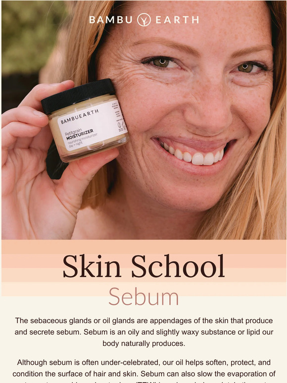 Bambu Earth: Skin School: The sun and your skin. | Milled