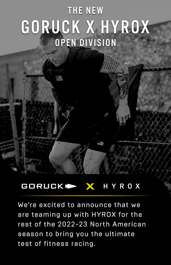 GORUCK: GORUCK is Taking Over the World of Fitness Racing with HYROX | Milled
