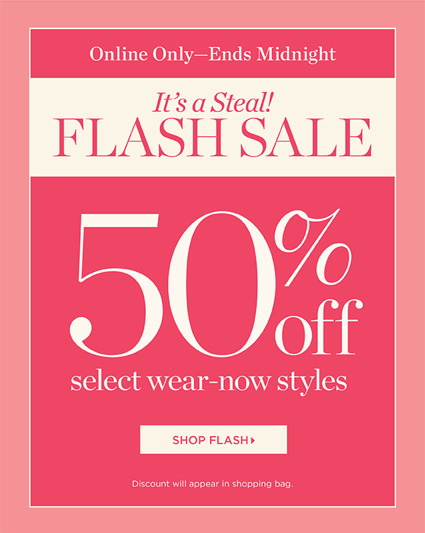 Talbots: 50% off wear-now styles ⚡ ENDS MIDNIGHT ⚡ | Milled