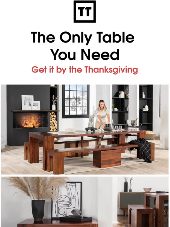 Transformer Table: You'll love this table | Milled