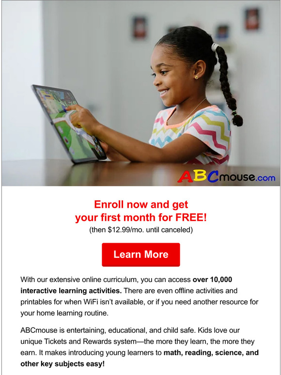 ABCmouse: Play, Discover, and Learn with ABCmouse! | Milled