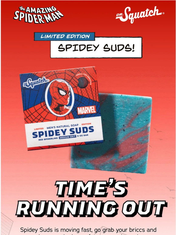 Dr. Squatch: Spidey sense | Milled