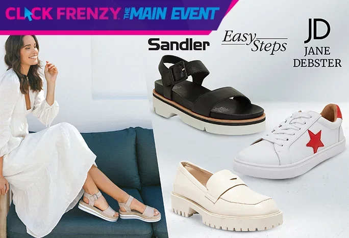 DealsDirect: Jane Debster, Easy Steps, Sandler Up To 70% Off Footwear ...