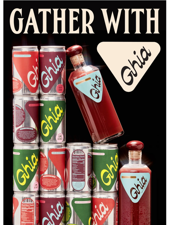 GHIA: Ghia for the whole fam | Milled