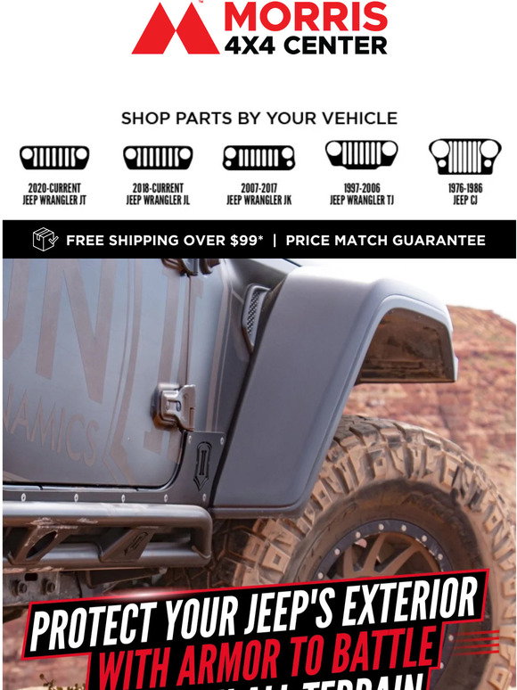 Morris 4x4 Center: Jeep In Shining Armor | Milled