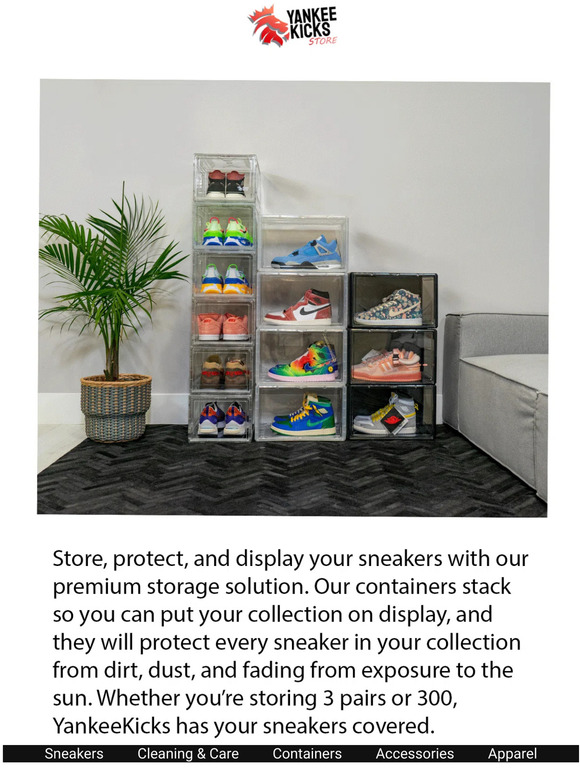 Yankee Kicks: Protect and Display Your Collection | Milled