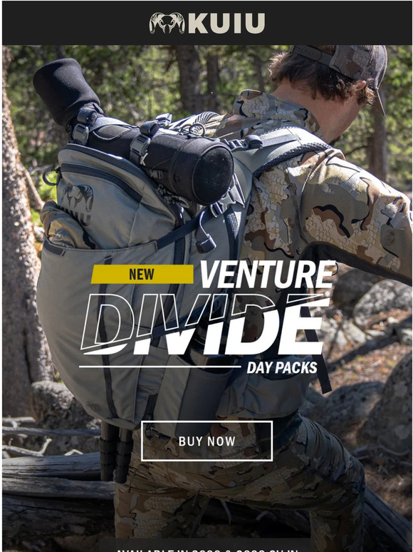 KUIU: Introducing: All-New Venture Divide Day Packs | Milled