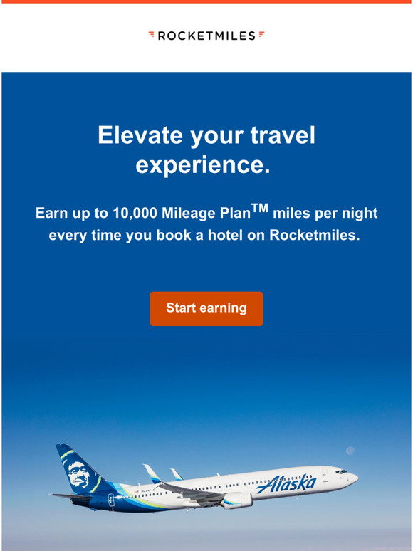 Rocketmiles: Earn Mileage Plan™ miles in your sleep. | Milled