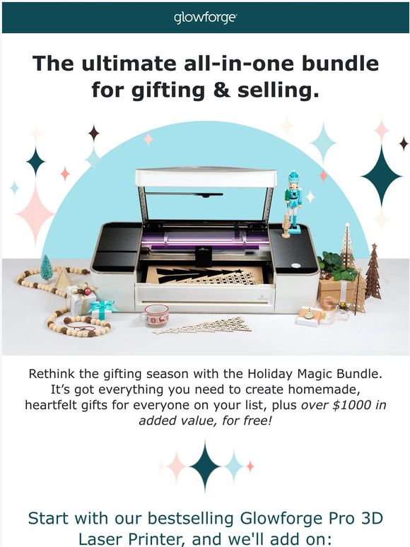 Glowforge: The holiday deal you've been waiting for | Milled