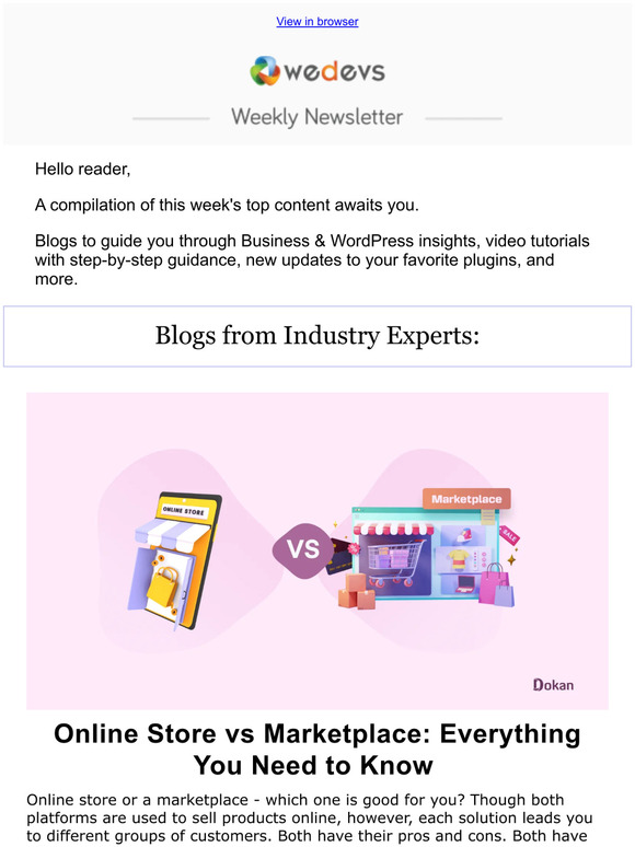 weDevs: 12 Must-Do Things After Installing WordPress | Milled
