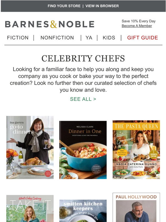 Barnes & Noble: Cook like a celebrity chef | Milled