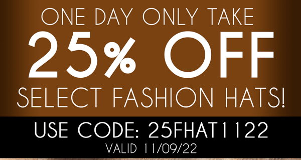 Rod's Western Palace: Take 25% Off Select Fashion Hats From Charlie 1 ...