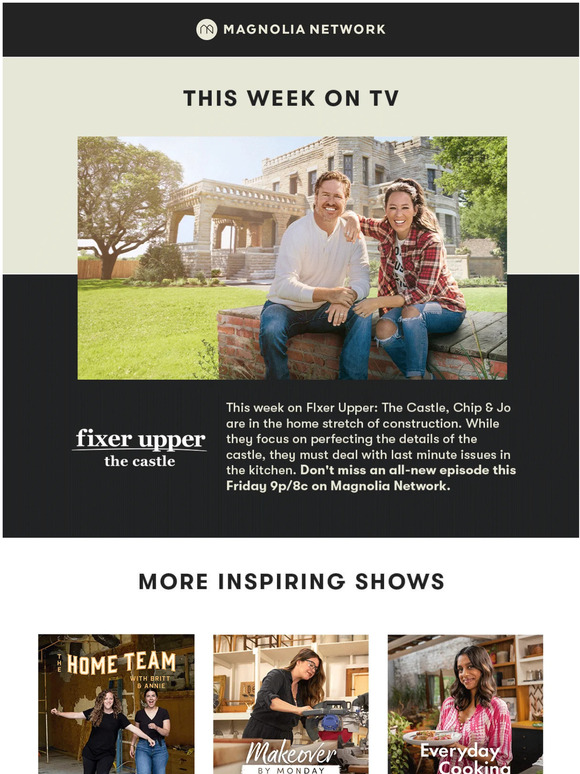 Magnolia: Chip and Jo tackle The Castle's intricate details | Milled