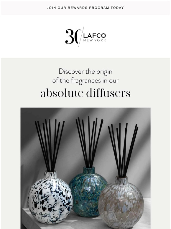 LAFCO: Discover the origin of our Absolute fragrances | Milled