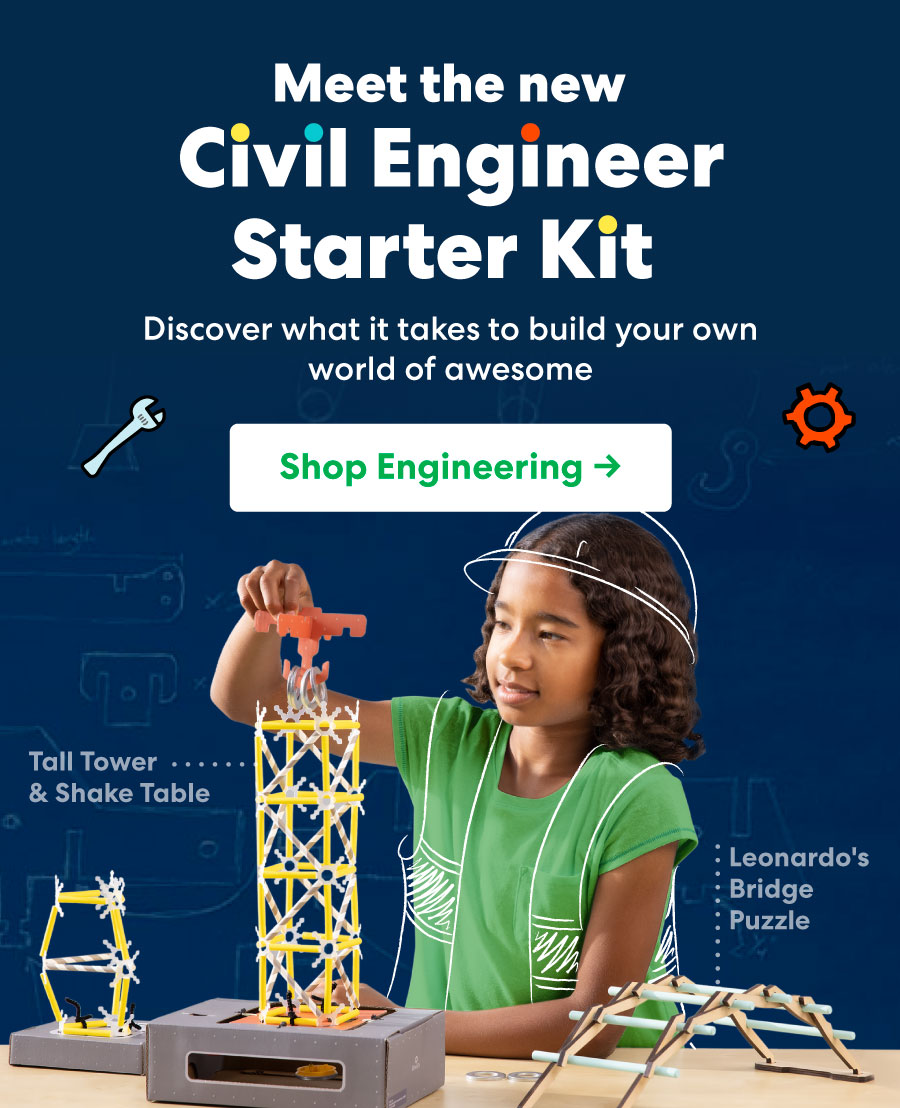 KiwiCo: Meet the NEW Civil Engineer Starter Kit! | Milled
