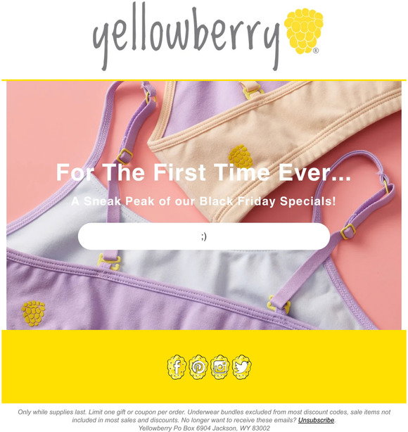 Yellowberry: For The First Time Ever.... | Milled